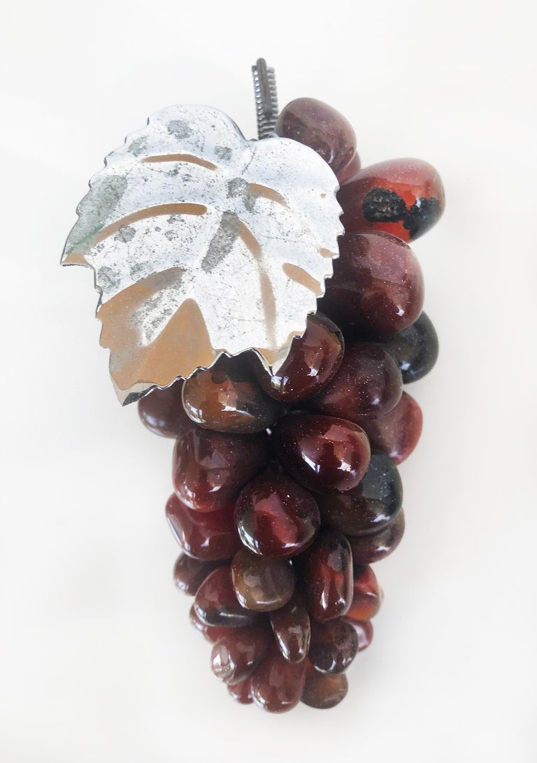 20th Century Semi-Precious Stones Grape Clusters, Set of 5 For Sale at ...