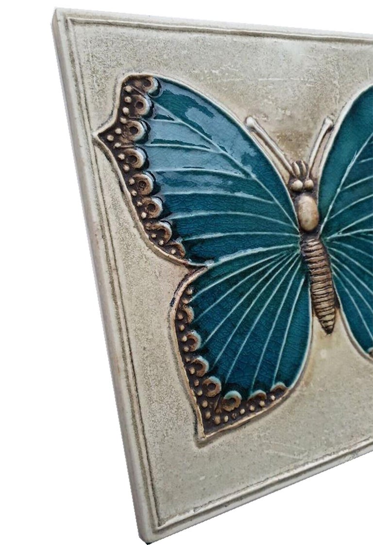 20th Century Set of 3 Authentic Ceramic Tiles Lisa Larson for Gustavson ...