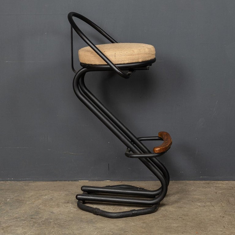 20th Century Set of Twelve Bar Stools, circa 1960 For Sale at 1stDibs