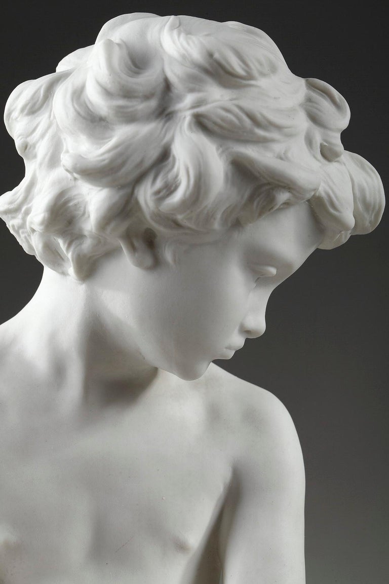 20th Century Sèvres Porcelain Bisque Amour Boudeur by Alfred Boucher at ...