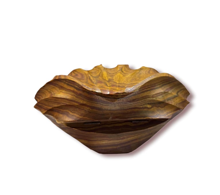 20th Century, Shell-Shaped Casket in Sicilian Jasper Marble For Sale at ...