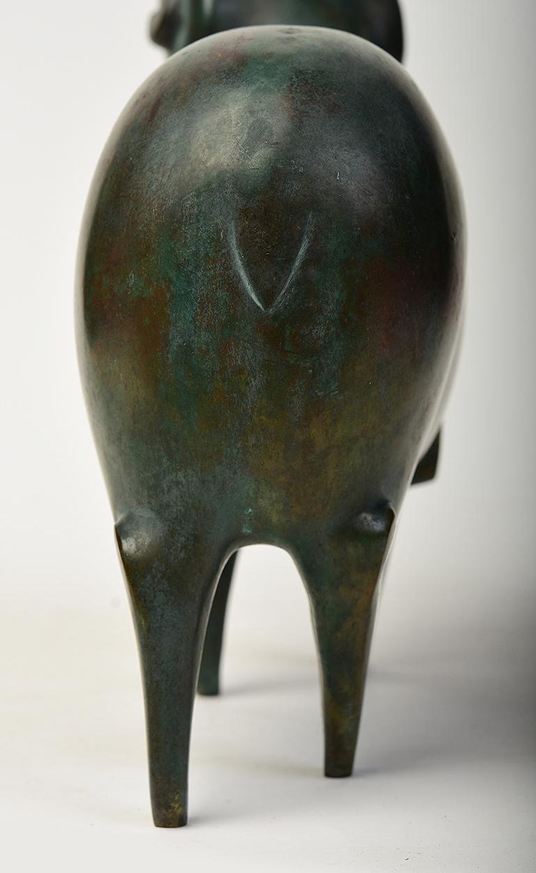 20th Century, Showa, Japanese Bronze Animal Ram / Sheep For Sale at 1stDibs