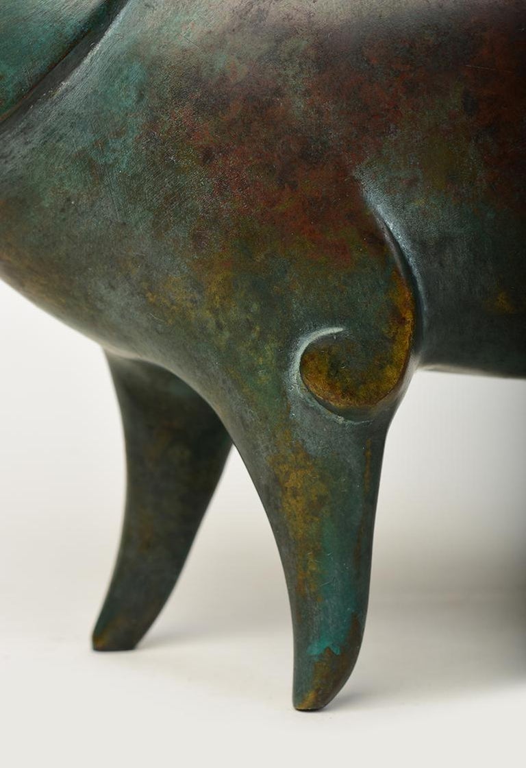 20th Century, Showa, Japanese Bronze Animal Ram / Sheep For Sale at 1stDibs