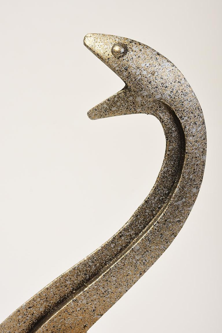 20th Century, Showa, Japanese Bronze Animal Snake For Sale at 1stDibs