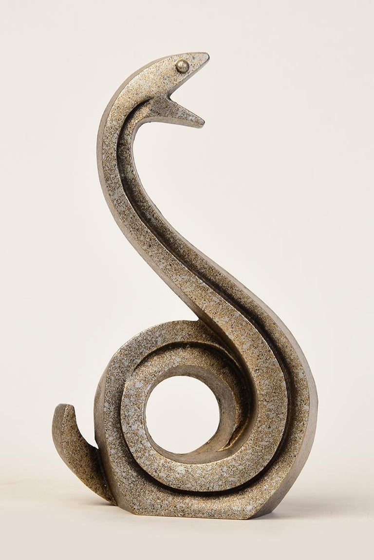 20th Century, Showa, Japanese Bronze Animal Snake For Sale at 1stDibs