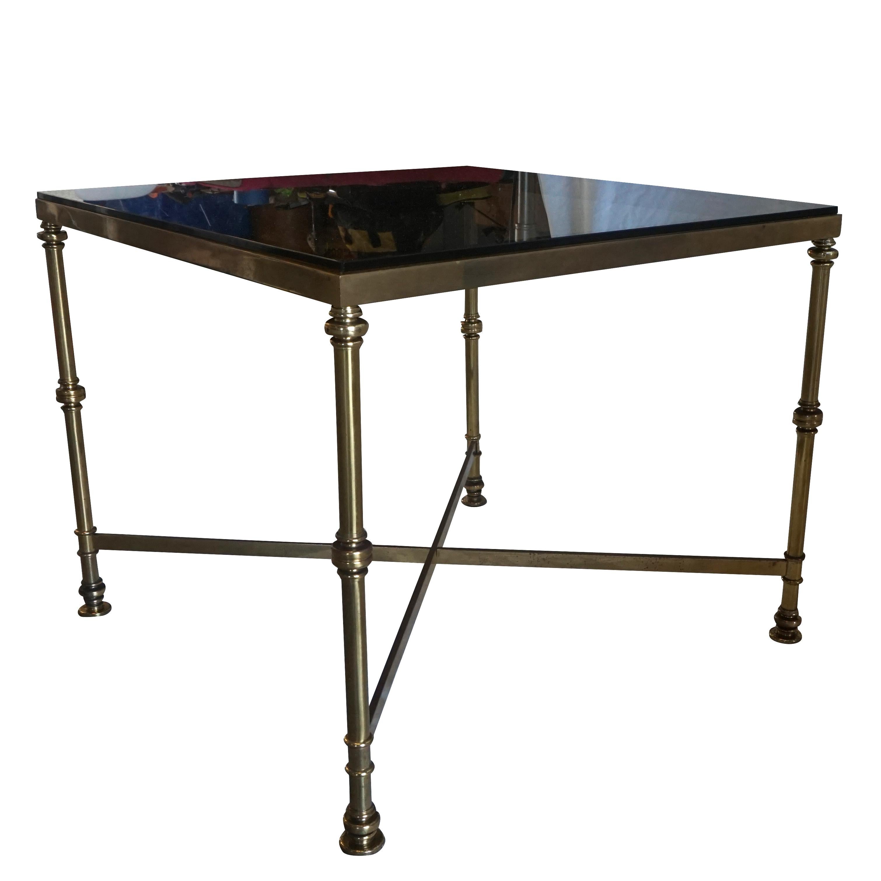 20th Century French Brass Side, Soda Table in the Style of Maison ...