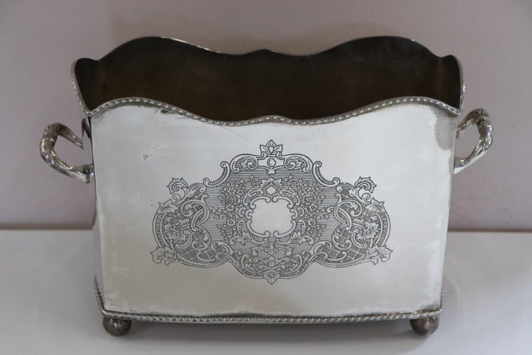 20th Century Silver Plate Letter Holder at 1stDibs