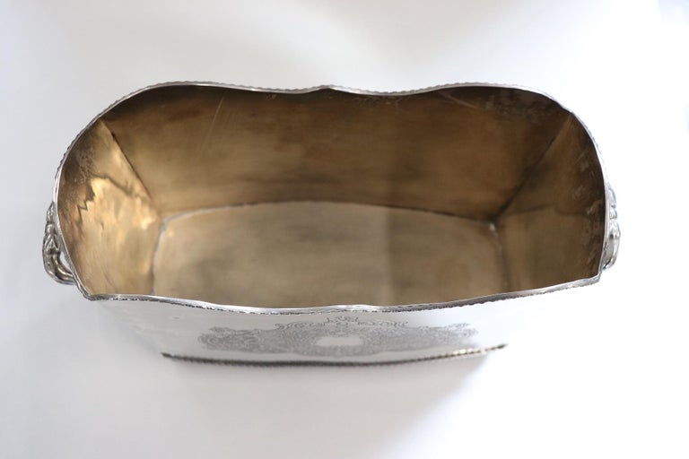 20th Century Silver Plate Letter Holder at 1stDibs