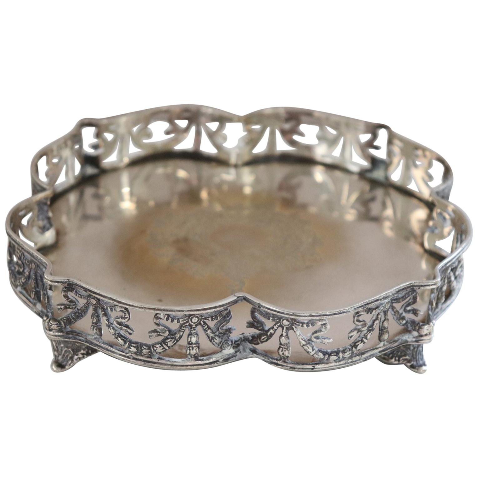 20th Century Silver Plate Pocket Emptier at 1stDibs