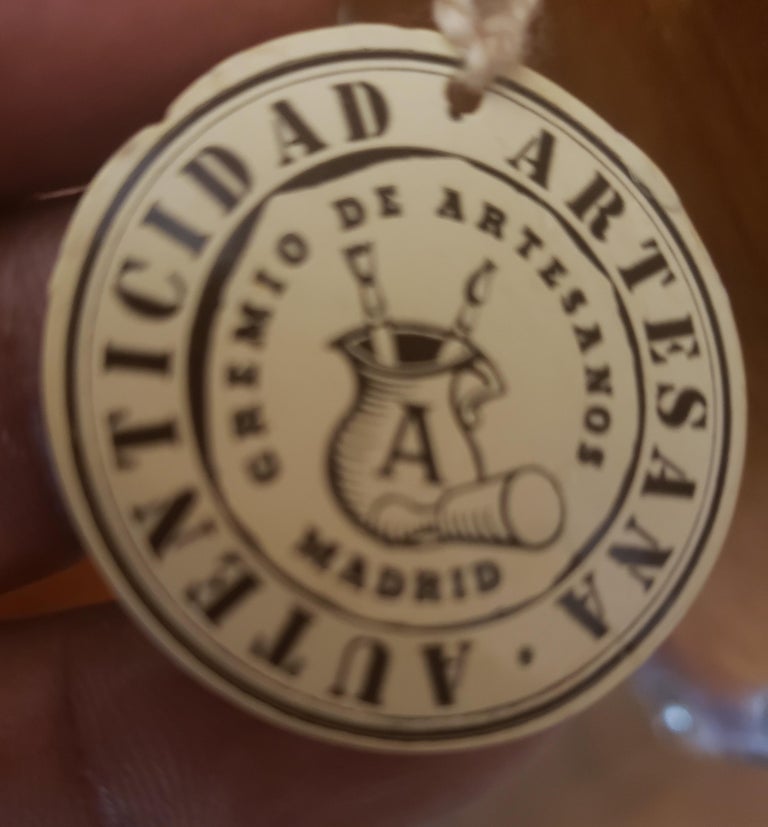 20th Century Spanish Colonial Style Ornate Leather and Nail Heads ...