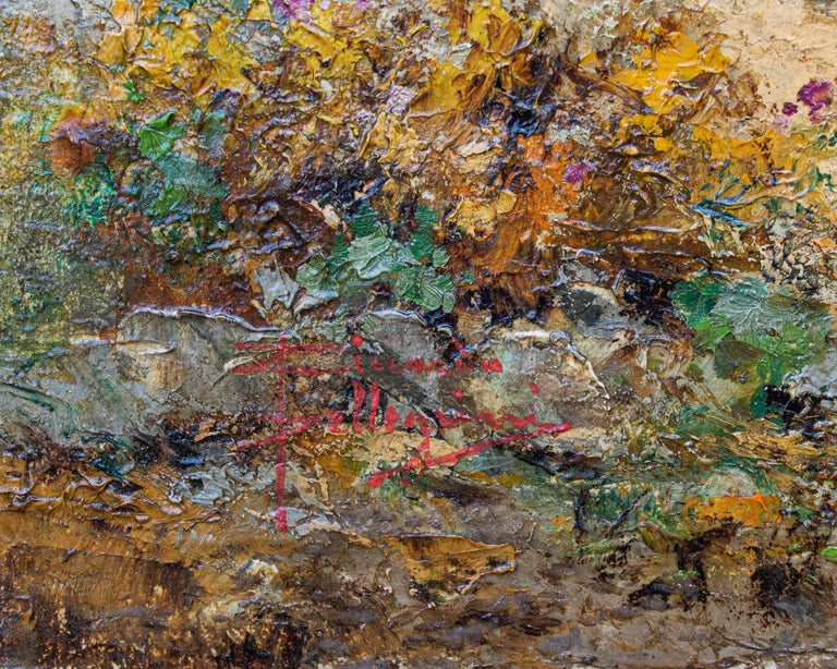 20th Century Spanish Party Painting Oil on Canvas by Riccardo ...