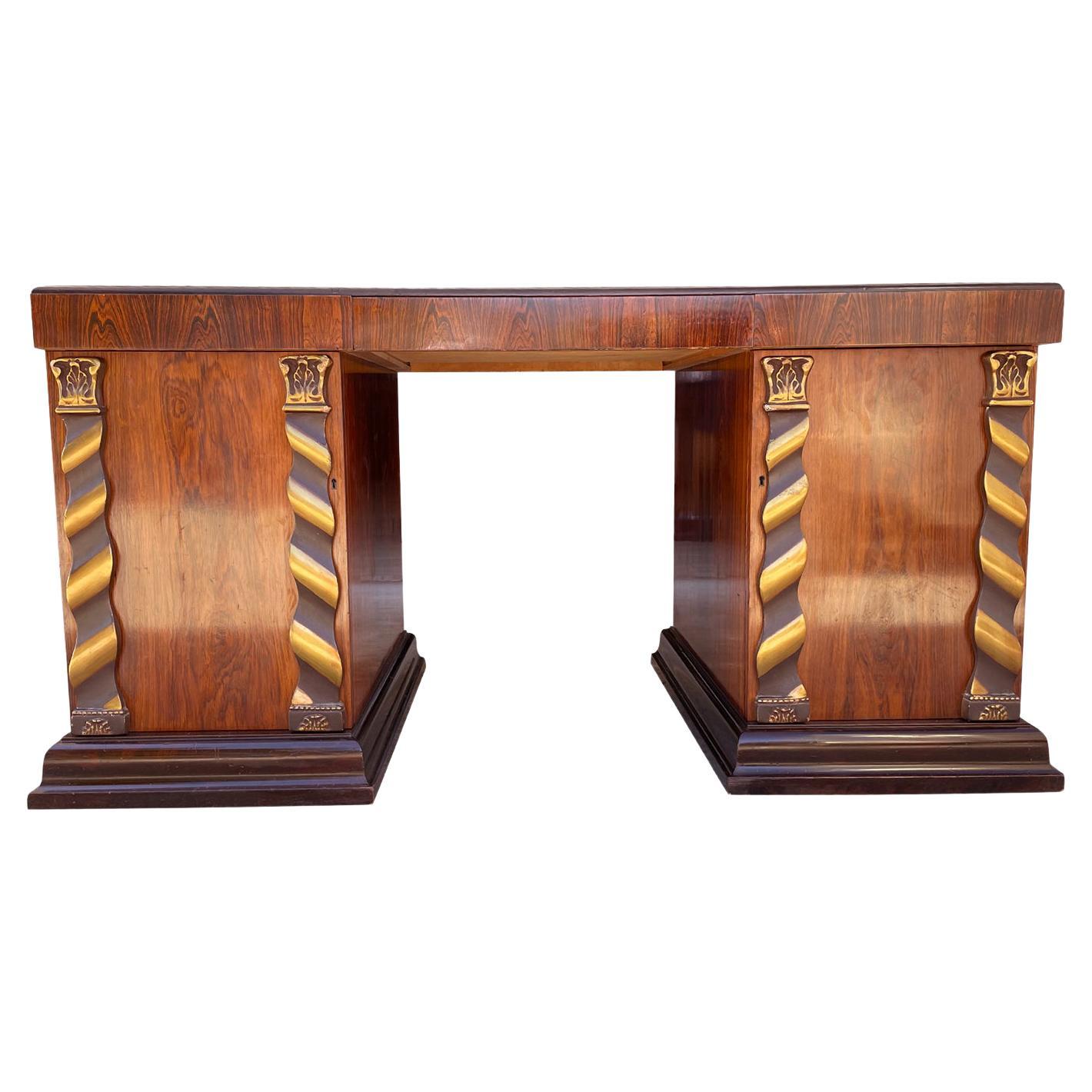 20th Century Art Deco Style French Writing Table For Sale at 1stDibs