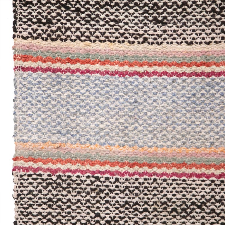 20th Century Swedish Rag Rug For Sale at 1stDibs