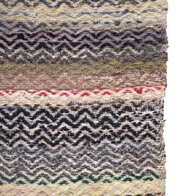 20th Century Swedish Rag Rug For Sale at 1stDibs