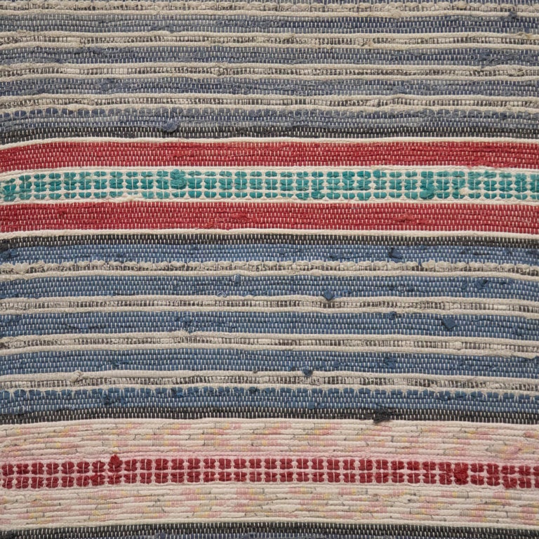 20th Century Swedish Rag Rug For Sale at 1stDibs