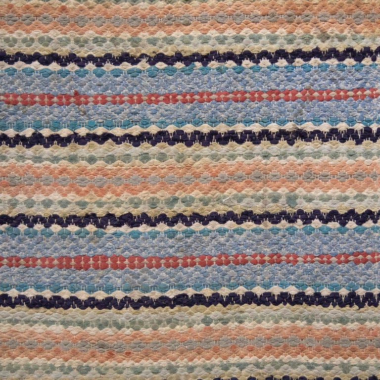 20th Century Swedish Rag Rug For Sale at 1stDibs