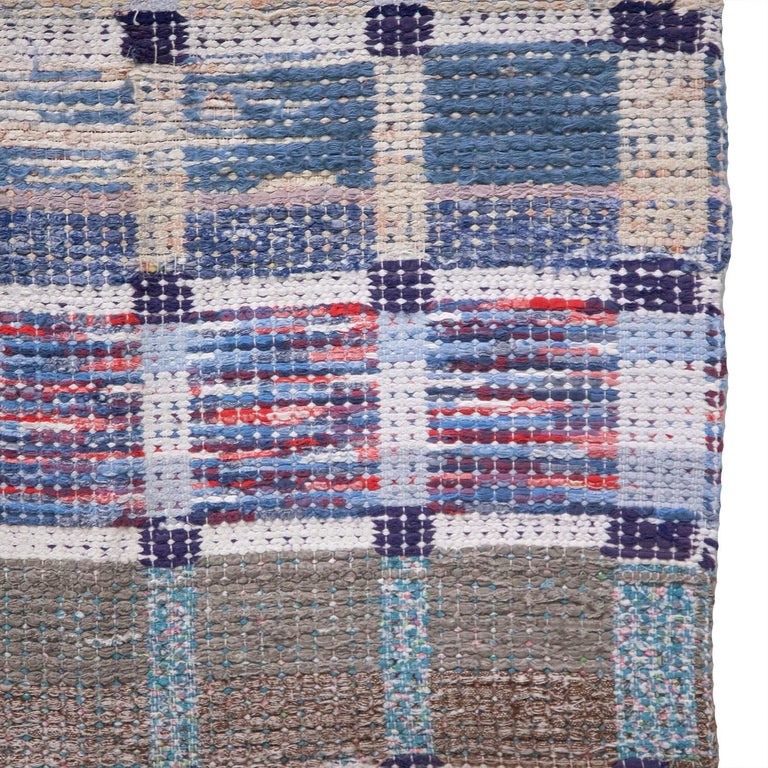 20th Century Swedish Rag Rug For Sale at 1stDibs