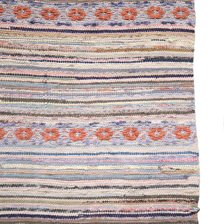 20th Century Swedish Rag Rug For Sale at 1stDibs