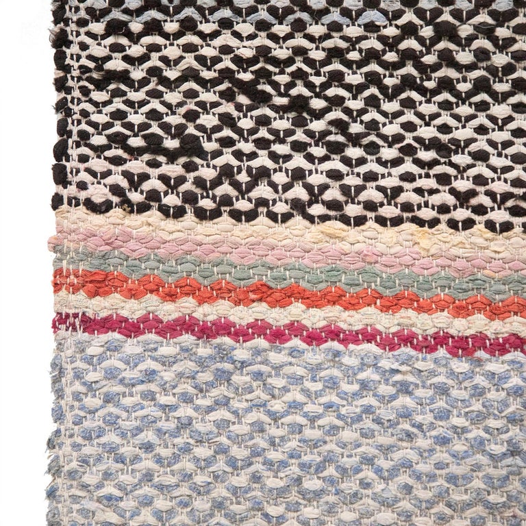 20th Century Swedish Rag Rug For Sale at 1stDibs