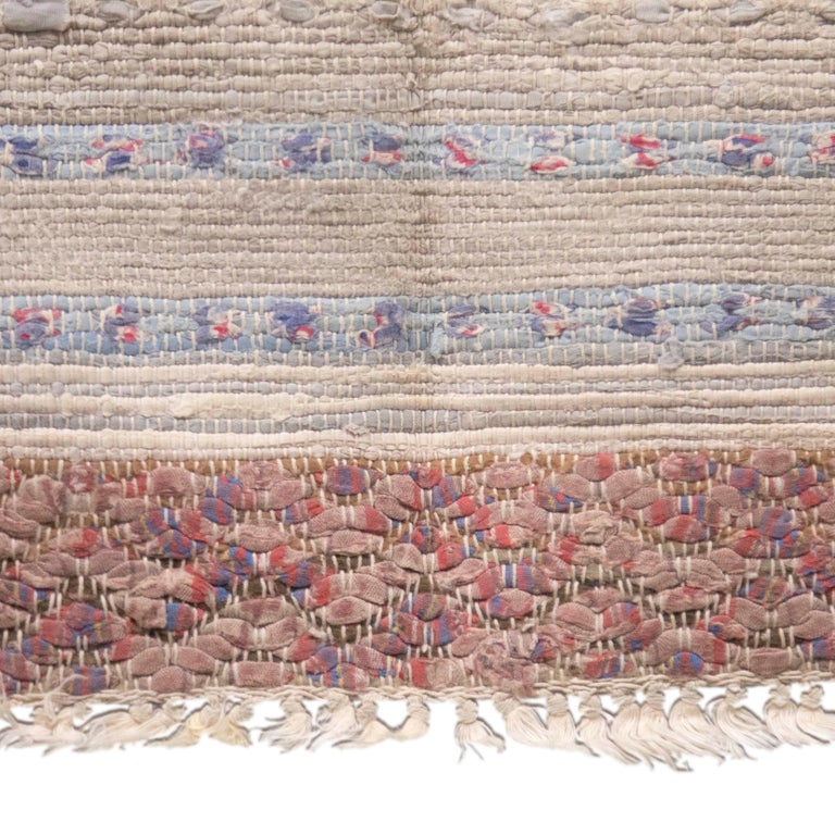 20th Century Swedish Rag Rug For Sale at 1stDibs