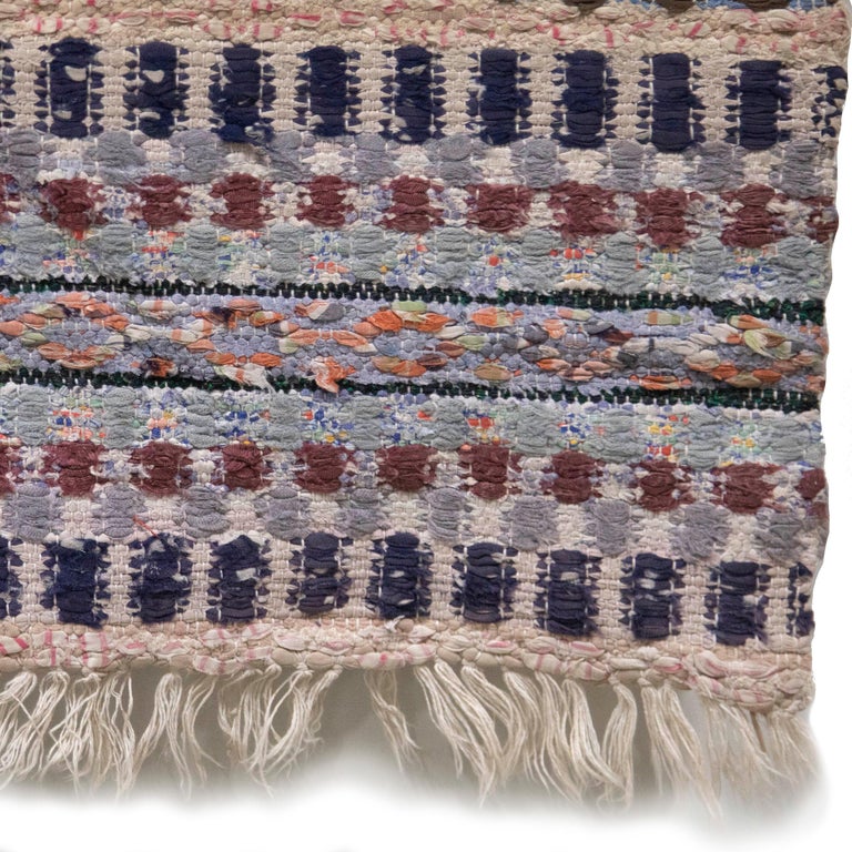 20th Century Swedish Rag Rug For Sale at 1stDibs