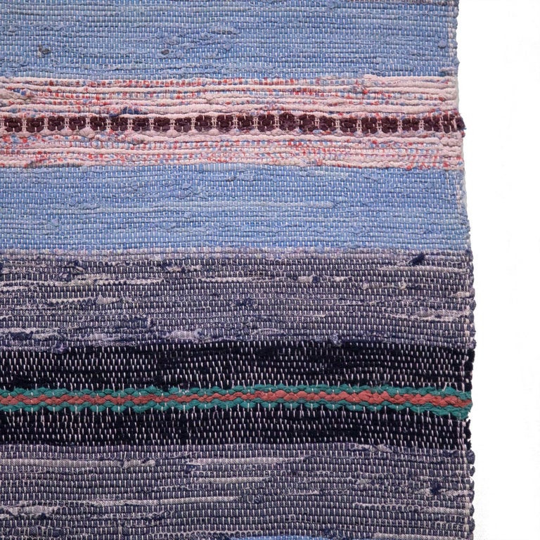 20th Century Swedish Rag Rug For Sale at 1stDibs