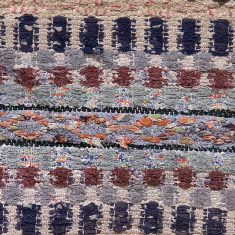20th Century Swedish Rag Rug For Sale at 1stDibs