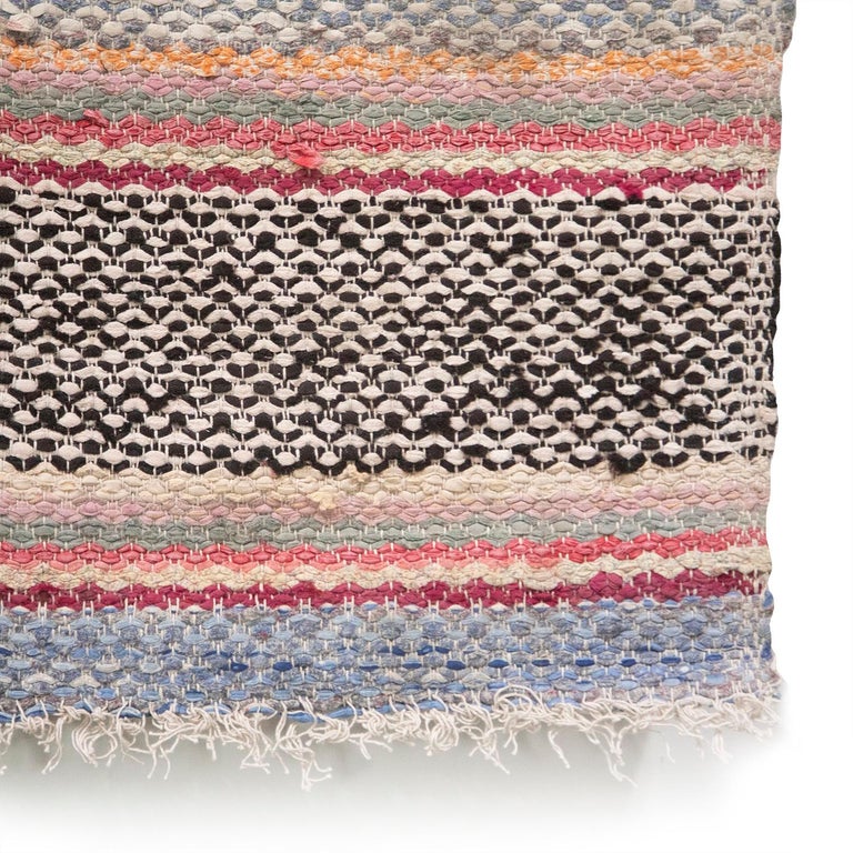 20th Century Swedish Rag Rug For Sale at 1stDibs