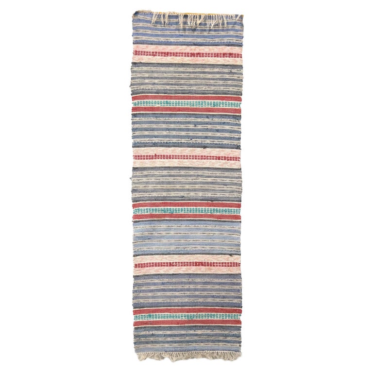 20th Century Swedish Rag Rug For Sale at 1stDibs