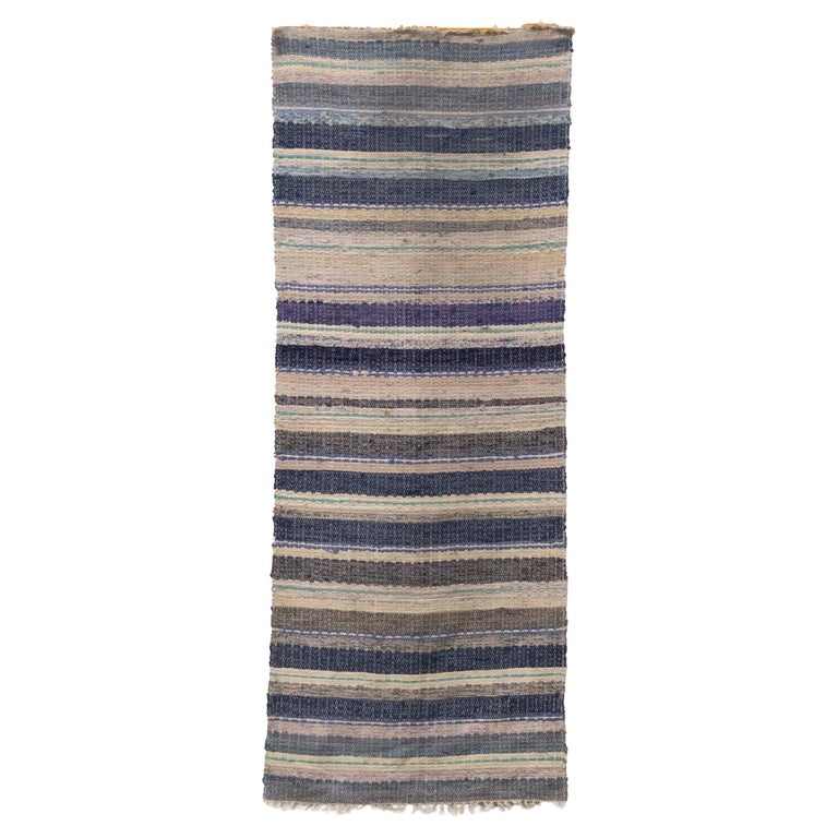20th Century Swedish Rag Rug For Sale at 1stDibs