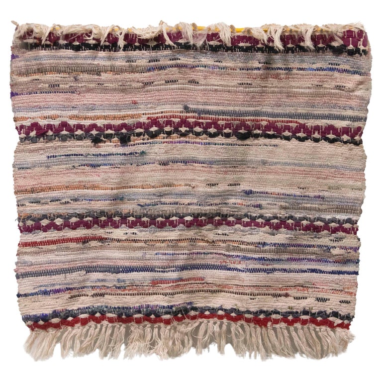 20th Century Swedish Rag Rug For Sale at 1stDibs
