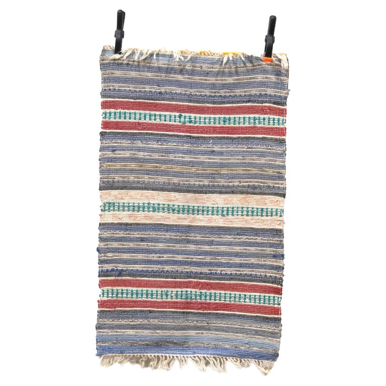 20th Century Swedish Rag Rug For Sale at 1stDibs