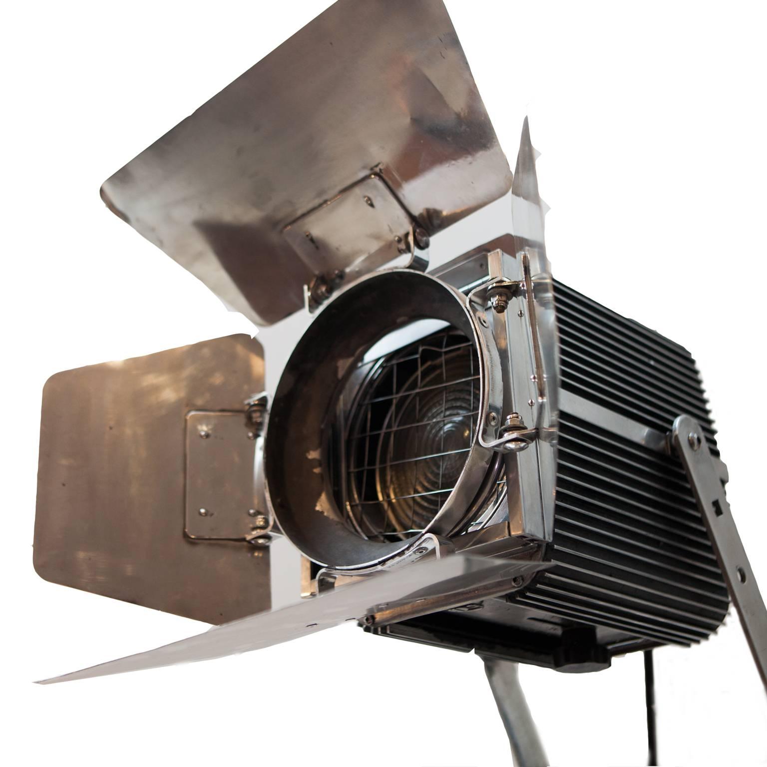 20th Century Theatrical Stage Lamp with Tripod at 1stDibs