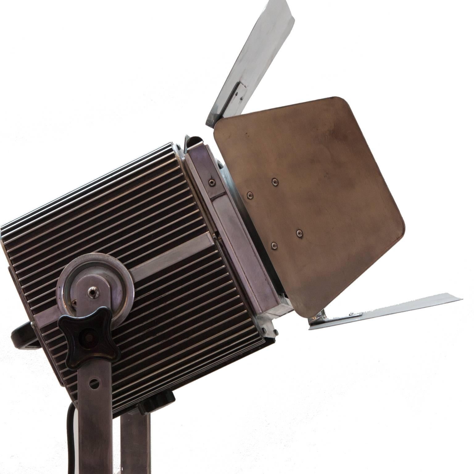 20th Century Theatrical Stage Lamp with Tripod at 1stDibs