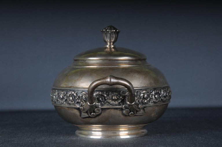 20th Century Tiffany and Co. Can, Sugar Box Sterling Silver, Rare For ...