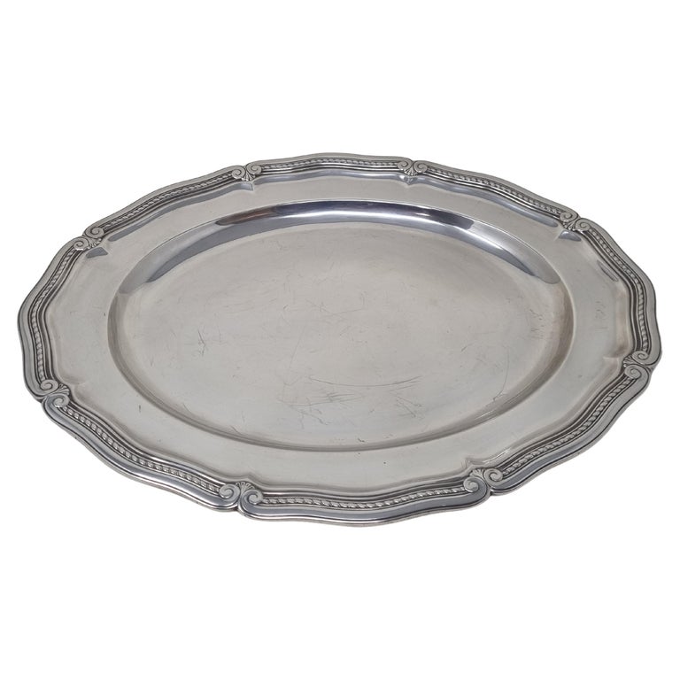 20th Century Tiffany Silver Platter For Sale at 1stDibs
