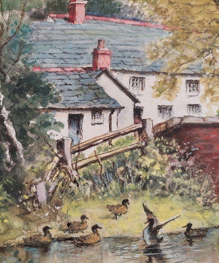 20th Century Traditional English Painting Derrington Mill Holsworthy ...