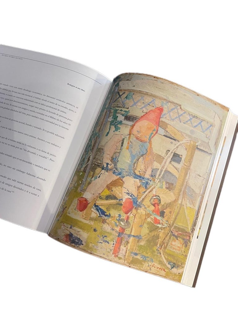 20th Century Two-Sided Oil on Canvas by Spanish Artist Ricardo Iñurria ...