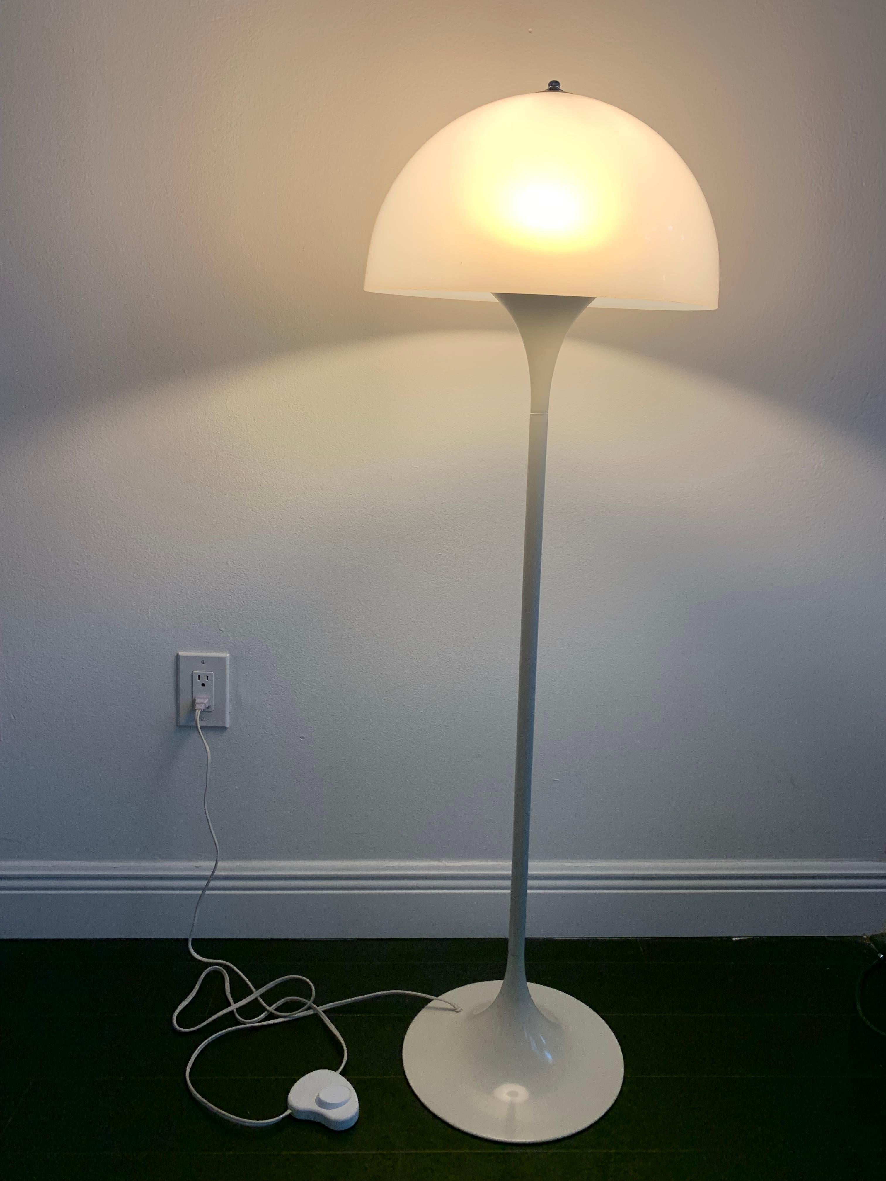 20th Century Verner Panton Panthella Floor Lamp For Sale at 1stDibs