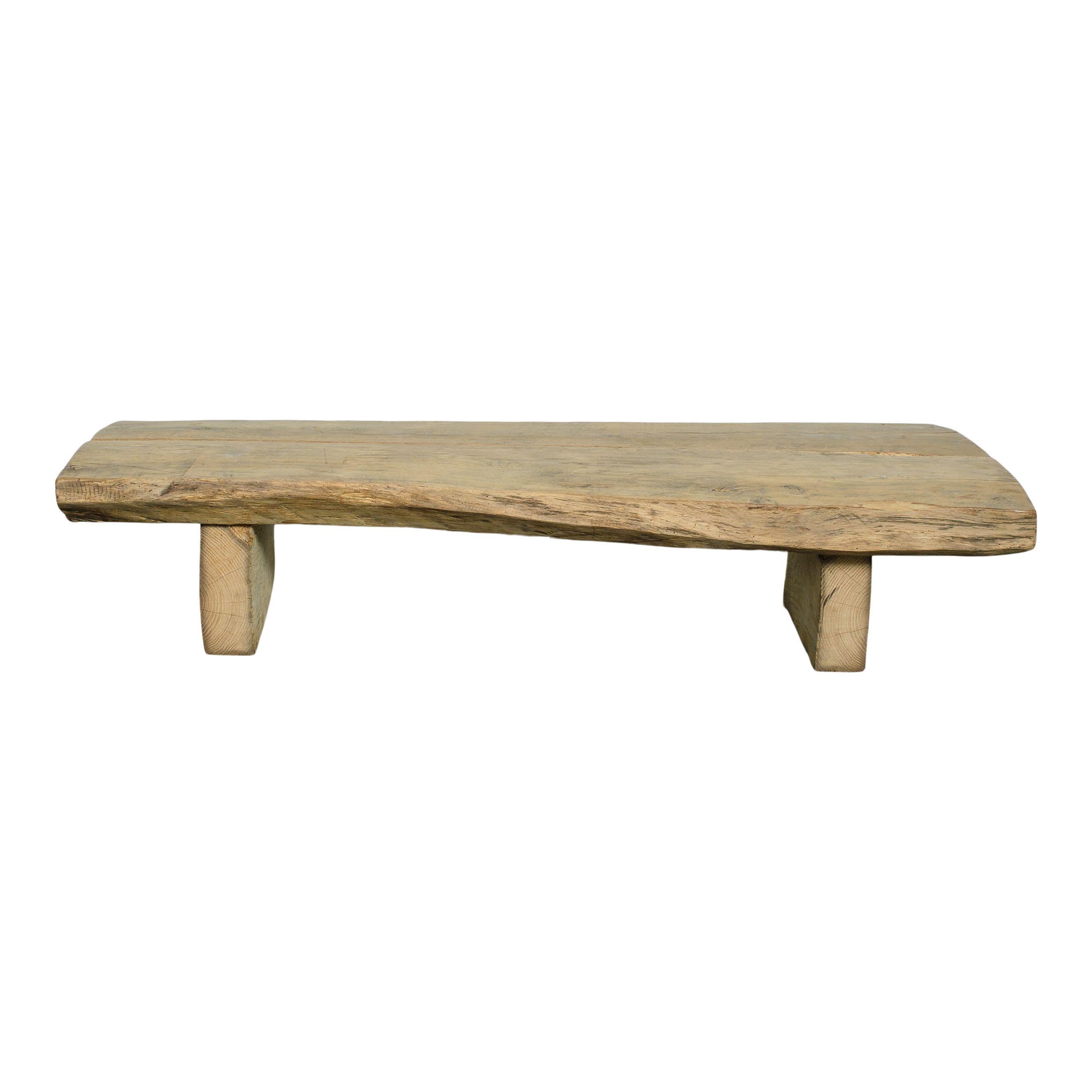 20th Century Vintage Low Oak Coffee Table at 1stDibs