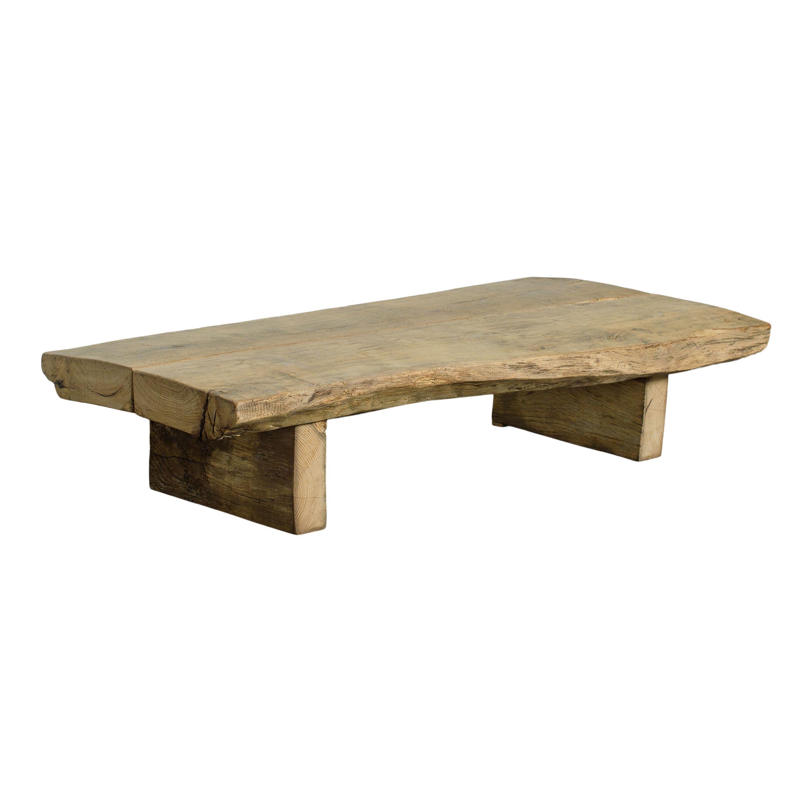 20th Century Vintage French Wood Coffee Table For Sale at 1stDibs