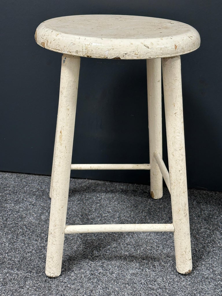 20th Century Wabi Sabi 4 Leg Stool, Germany circa 1930s or Older For ...