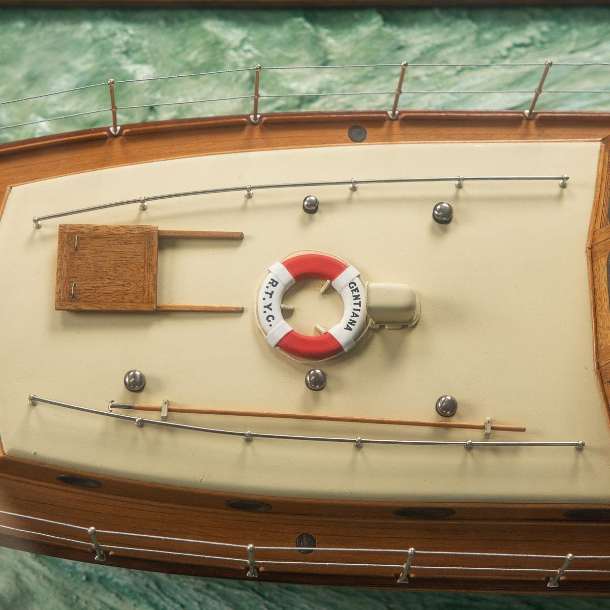 20th Century Waterline Model By Bassett Lowke Ltd, England, 1955 at 1stDibs
