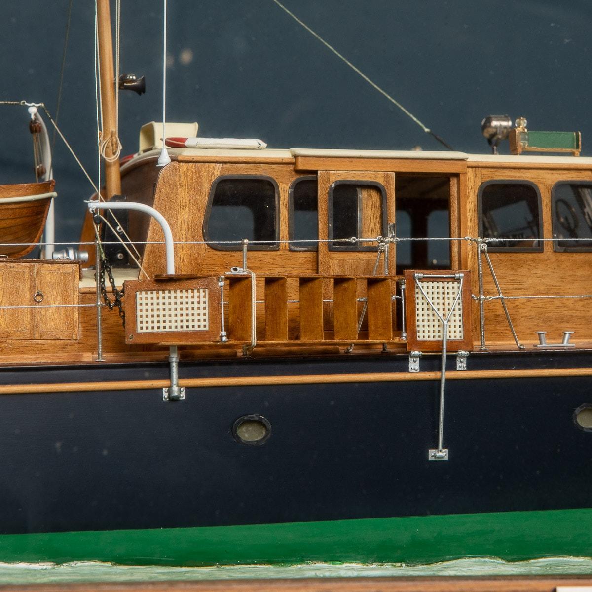 20th Century Waterline Model By Bassett Lowke Ltd, England, 1955 at 1stDibs