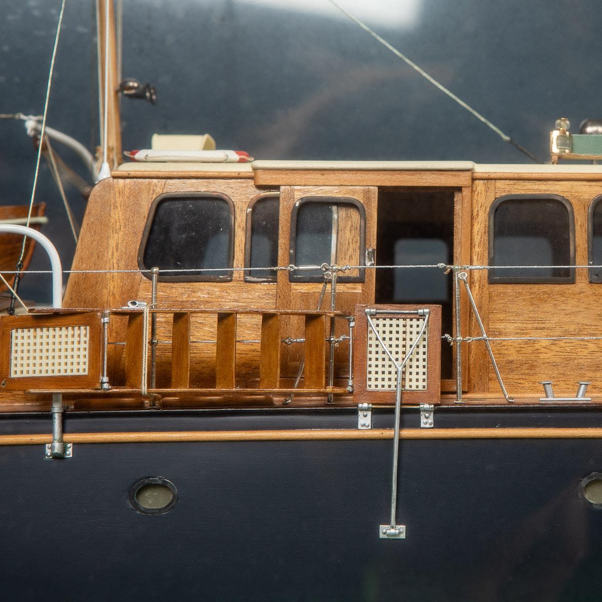 20th Century Waterline Model By Bassett Lowke Ltd, England, 1955 at 1stDibs