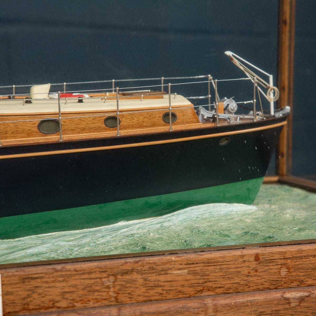 20th Century Waterline Model By Bassett Lowke Ltd, England, 1955 at 1stDibs