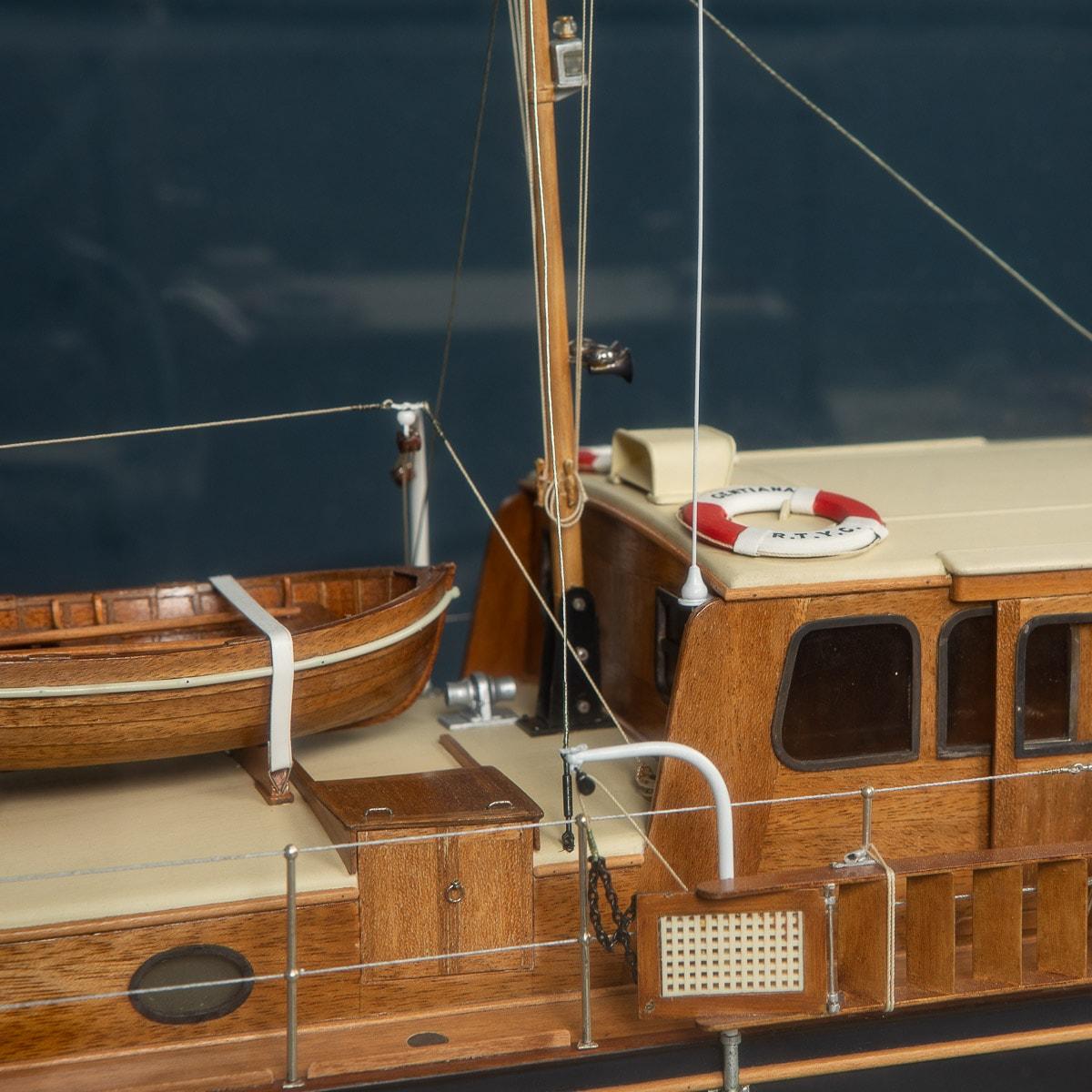 20th Century Waterline Model By Bassett Lowke Ltd, England, 1955 at 1stDibs