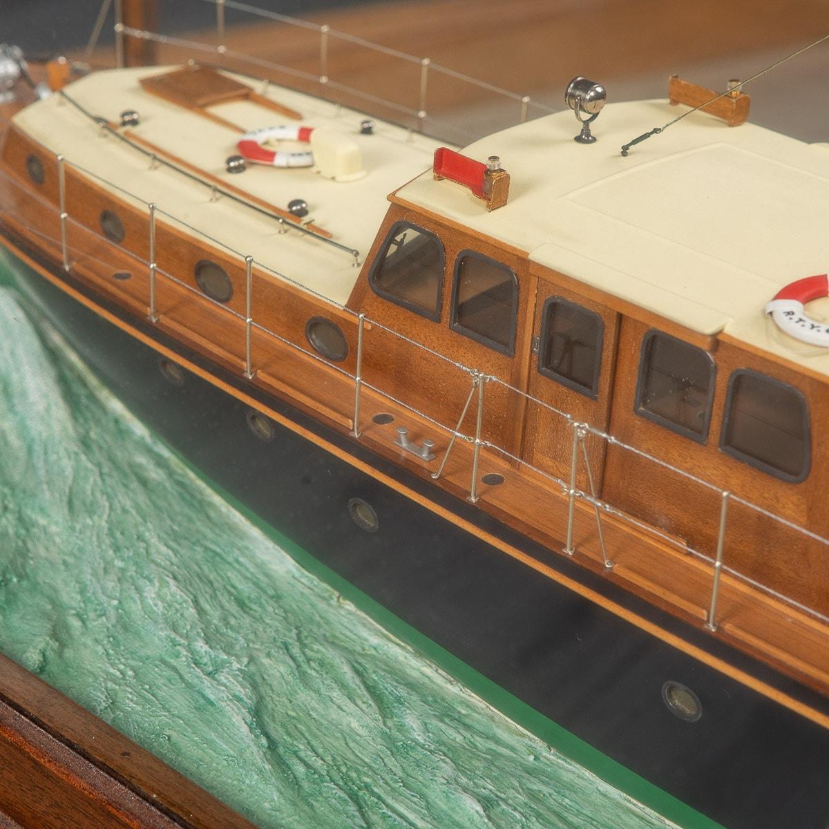 20th Century Waterline Model By Bassett Lowke Ltd, England, 1955 at 1stDibs