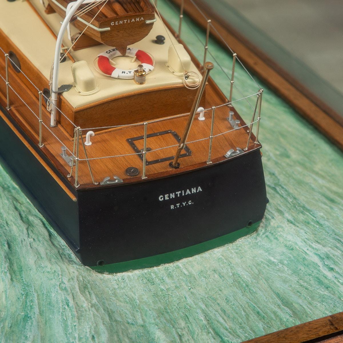 20th Century Waterline Model By Bassett Lowke Ltd, England, 1955 at 1stDibs