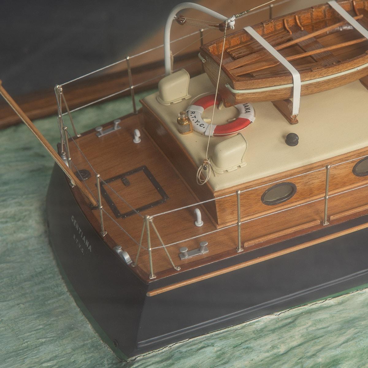 20th Century Waterline Model By Bassett Lowke Ltd, England, 1955 at 1stDibs